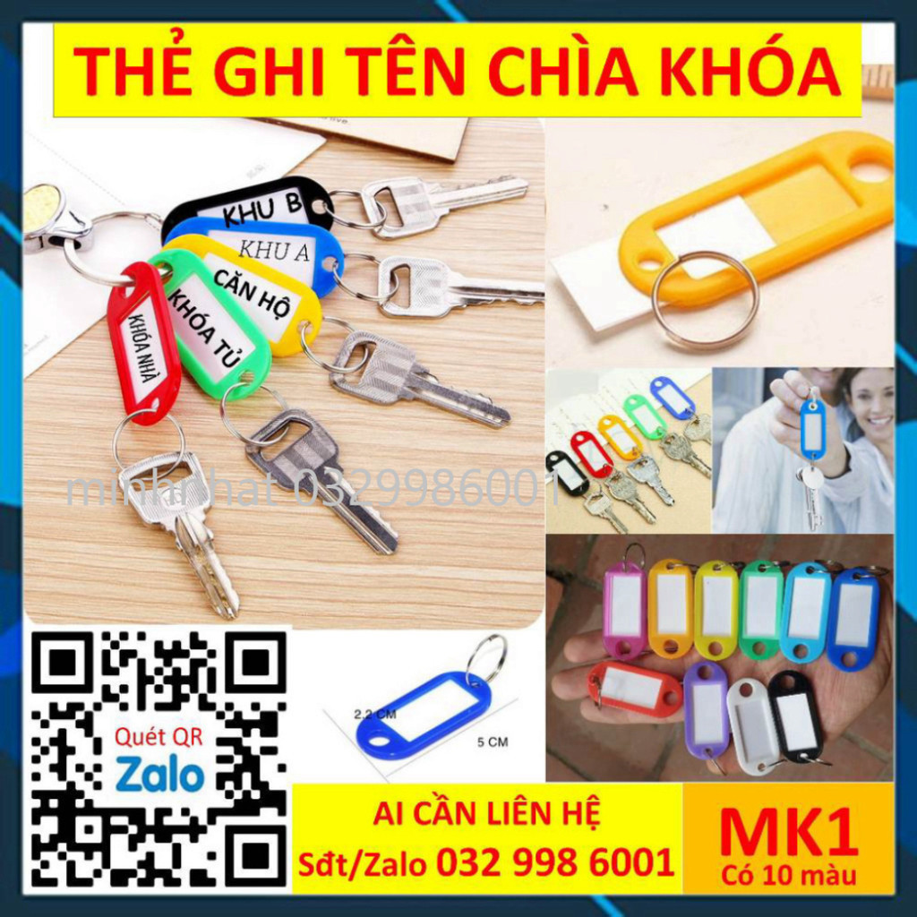Combo 10 MK1 key card name tag key card and note of luggage Information ...
