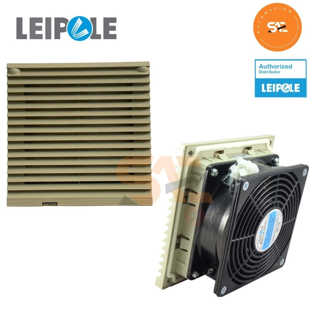 Leipole FKL6622.230 exhaust fan with air vent and dust filter | Shopee ...