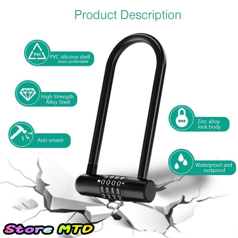 Convenient 4-Digit Long Frame Lock 19x7cm. Specialized In Locking ...