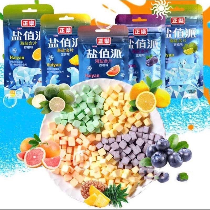 Haiyan cool fruit lozenges 30 tablets/1 pack | Shopee Malaysia