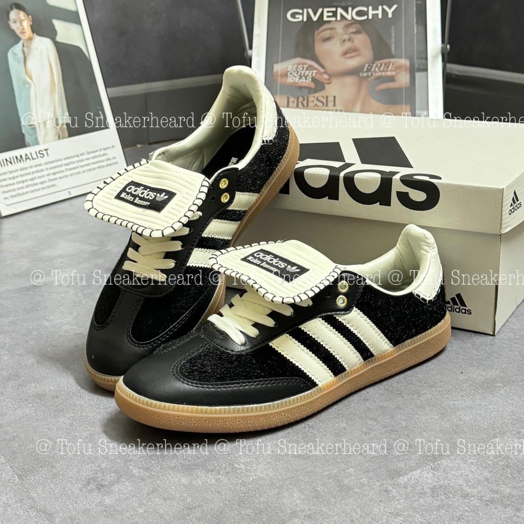 Adidas Wales Bonner x Samba Pony ‘Black’ Sneakers IE0580,Samba Black ...