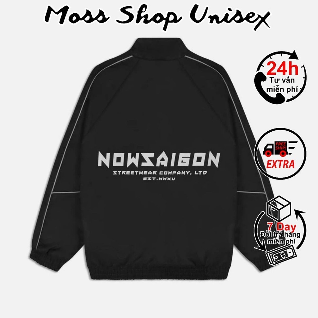 Hottrend Nowsaigon men's and women's windJacket with reflective border ...
