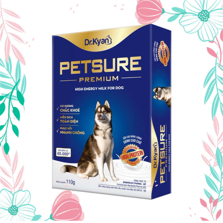 Petsure Milk Powder For dog High energy Milk For dog Dr Kyan | Shopee ...