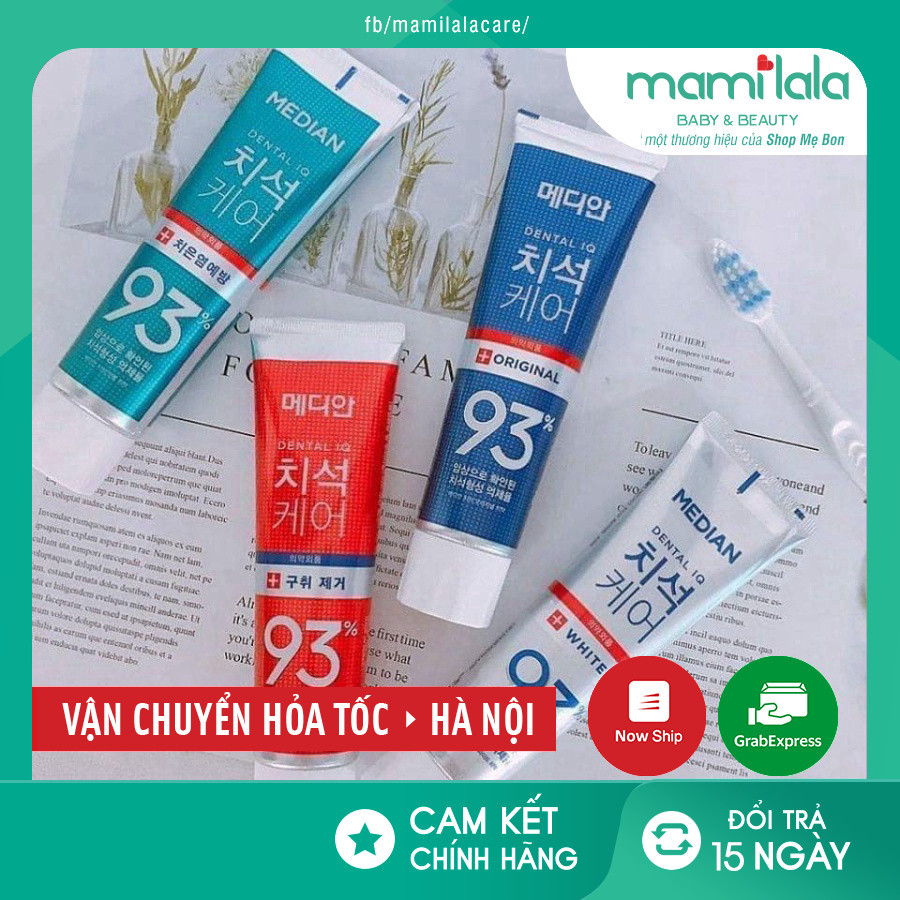 MEDIAN 93% Korean Toothpaste 120g | Shopee Malaysia
