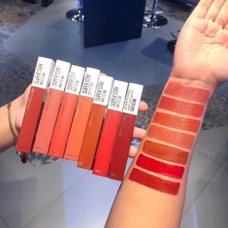 [Auth] [Us] Maybelline Super Stay Matte Ink Genuine Us Matte Ink / 118 ...