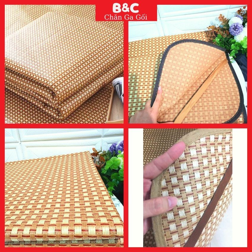 Air-conditioned sedge mat 1m2-1m6-1m8 Thin type, cool and luxurious ...