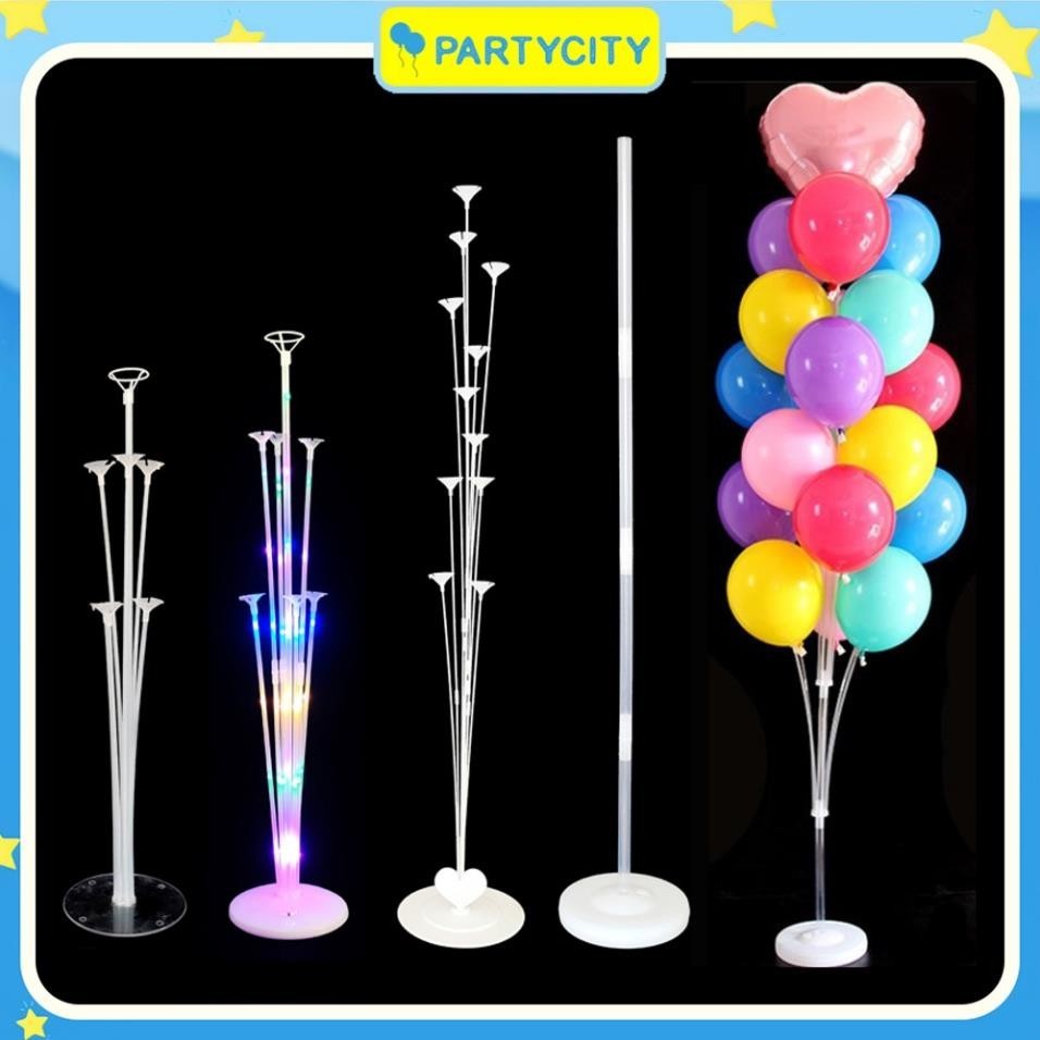Balloon Pillars, Fake Balloon Pillars, Beautiful Baby Shower Birthday ...
