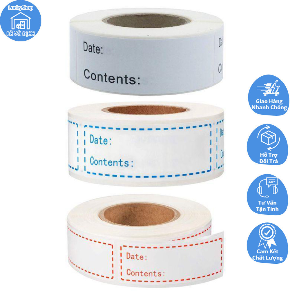 Hmd0089 Waterproof Kitchen Food Label Sticky Notes, Spice Jar Stickers ...