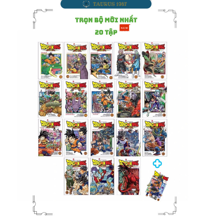 Dragon Ball Super Comic Book - Complete Set of 23 Volumes (Akira ...