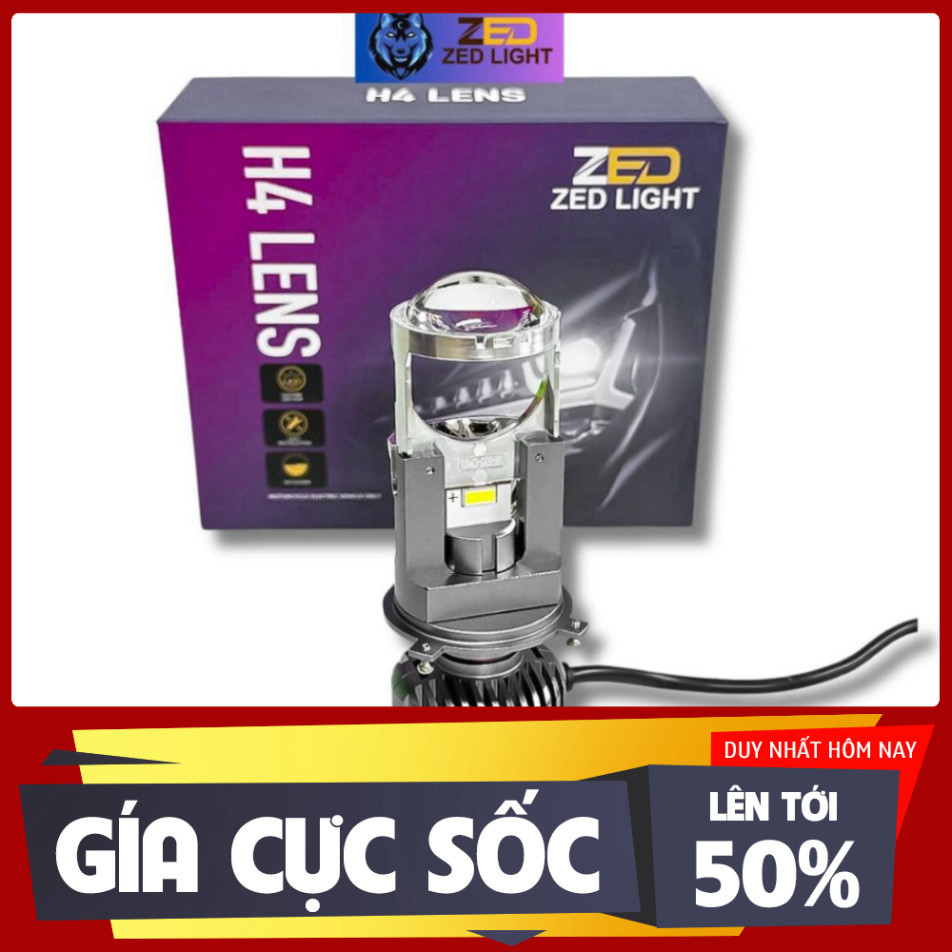 V9 Zed Light Bi-Spherical Headlight 60W/H4/12.24V/DC 2024 Anti-glare ...