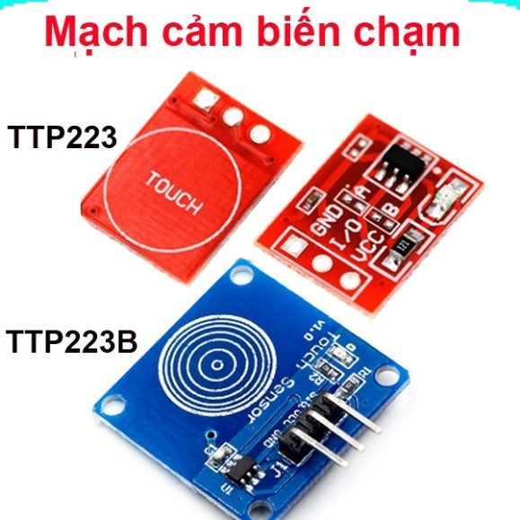 TTP223 / TTP223B touch sensor circuit | Shopee Malaysia