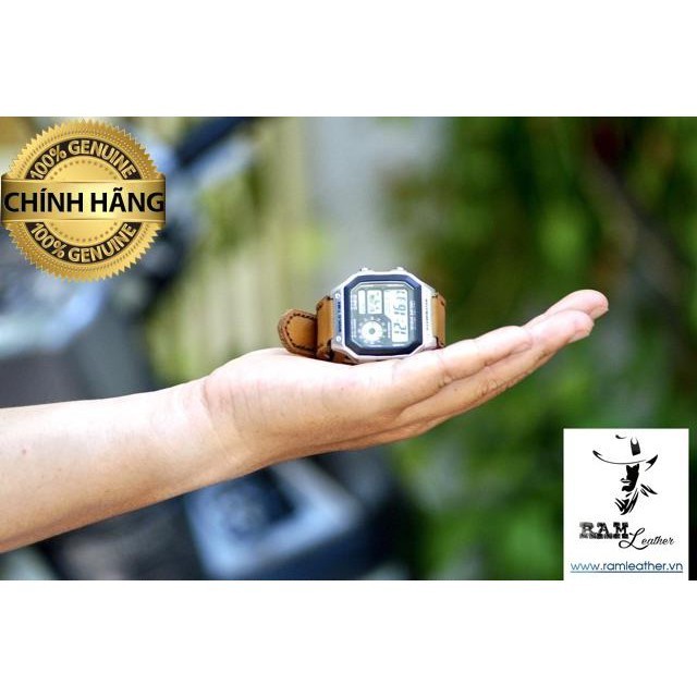 Casio AE1200 STRAP, SEIKO 5 BRIGHT YELLOW COW LEATHER - R.A.M CLASSIC ...