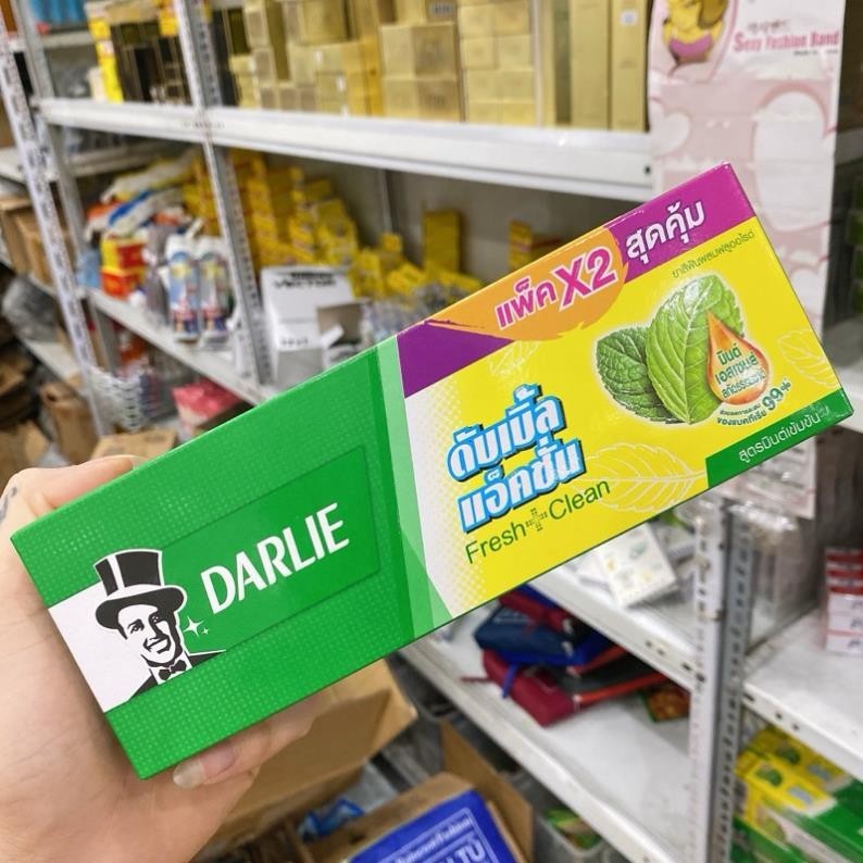 (Wholesale) Box Of 2 Tubes Of DARLIE Mint Toothpaste 150gx2 | Shopee Malaysia