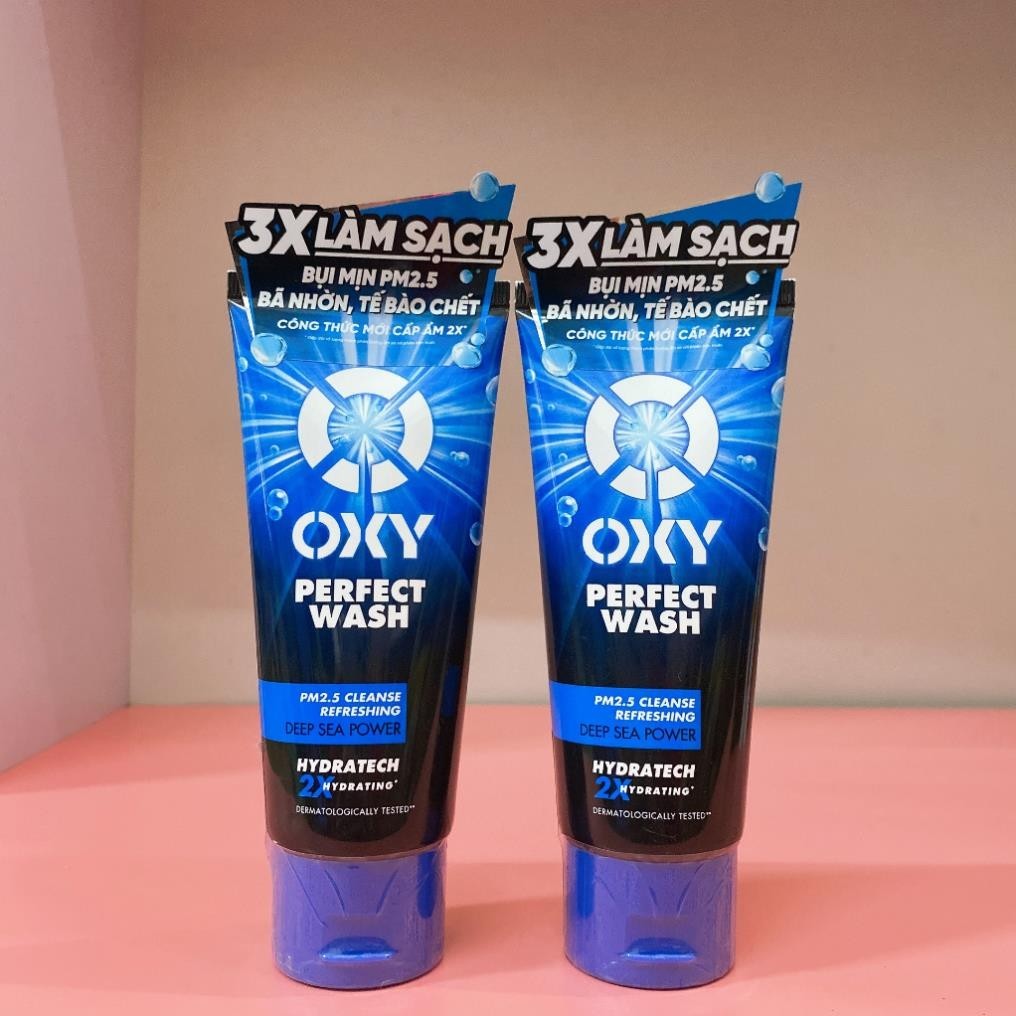 OXY Oxygen Perfect Wash Cool Greasy Cleanser 100g (New Model) | Shopee ...