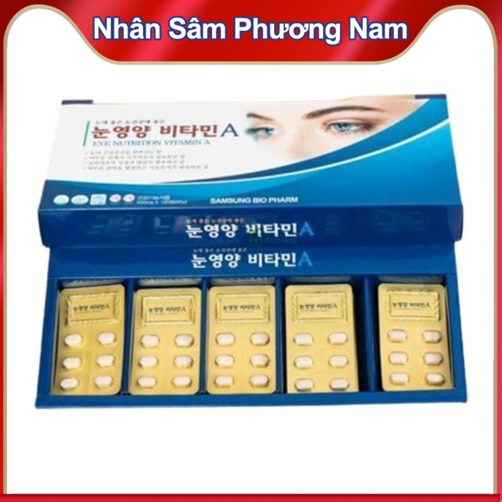 Samsung Bio Korean VitaminA Eye Supplement 120 tablets - vitamin A ...