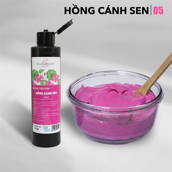 Unicorn food syrup color Lotus petal pink 210g | Shopee Malaysia