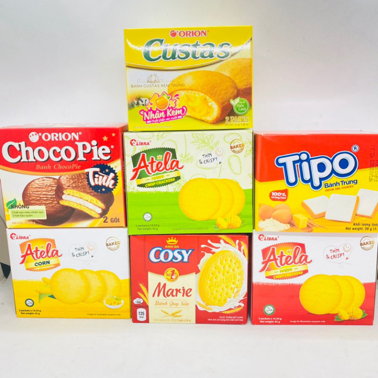 Odd 1 Box of Tipo holiday cakes 48g. Hura Chocopie custas cosy Atela ...