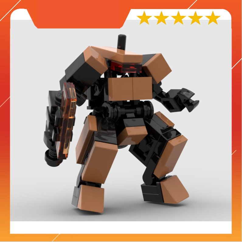 Moc Robot Grass assembly toy | Shopee Malaysia