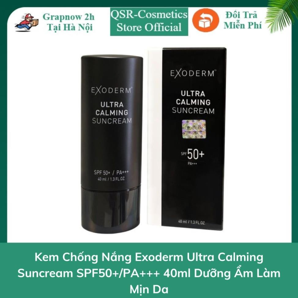 Exoderm Ultra Calming Suncream SPF50+/PA+++ 40ml Moisturizes and ...