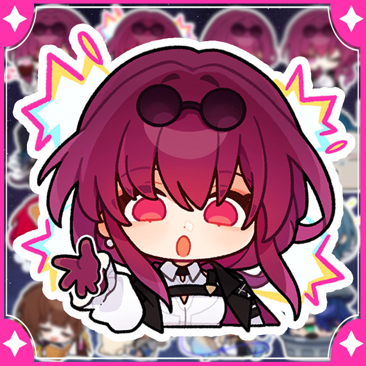 [Honkai Star Rail] Sticker Kafka, Blade, Luka, Sampo, Serval and ...