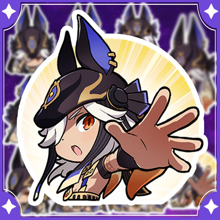[Genshin Impact] cyno Sticker - chibi cyno Sticker (set of 11 pictures ...
