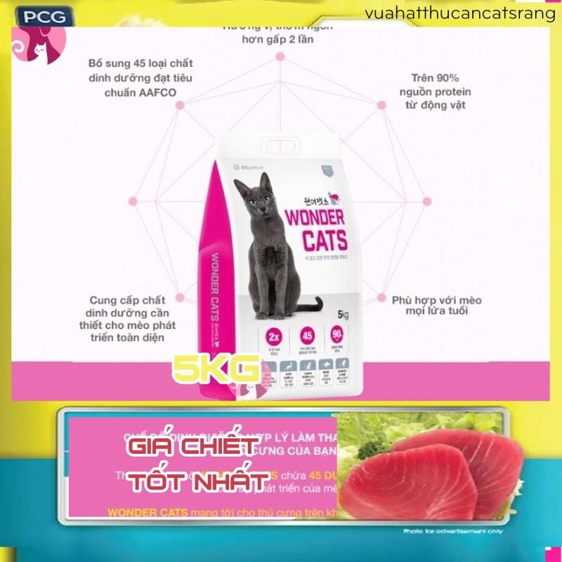 Wonder CATS Korean cat food for all ages 5KG | Shopee Malaysia