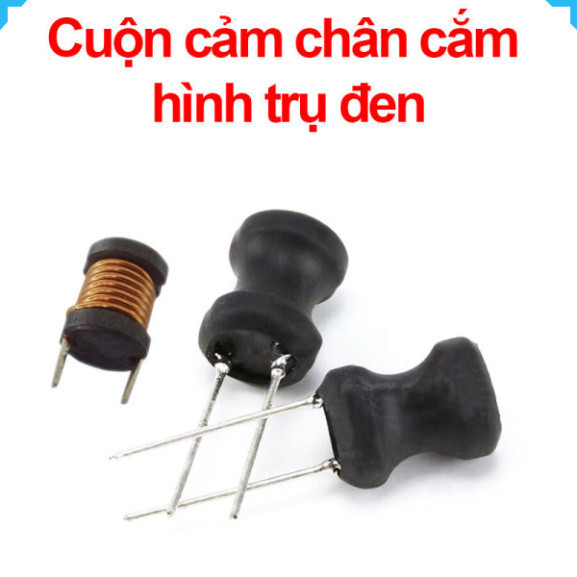 (Pack Of 5) Inductors, Black Cylinder Pin Filter | Shopee Malaysia