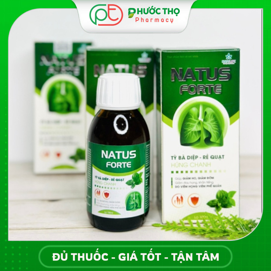 Natus Forte cough syrup 100ml bottle as shown - PHUOC THO PHARMACY ...