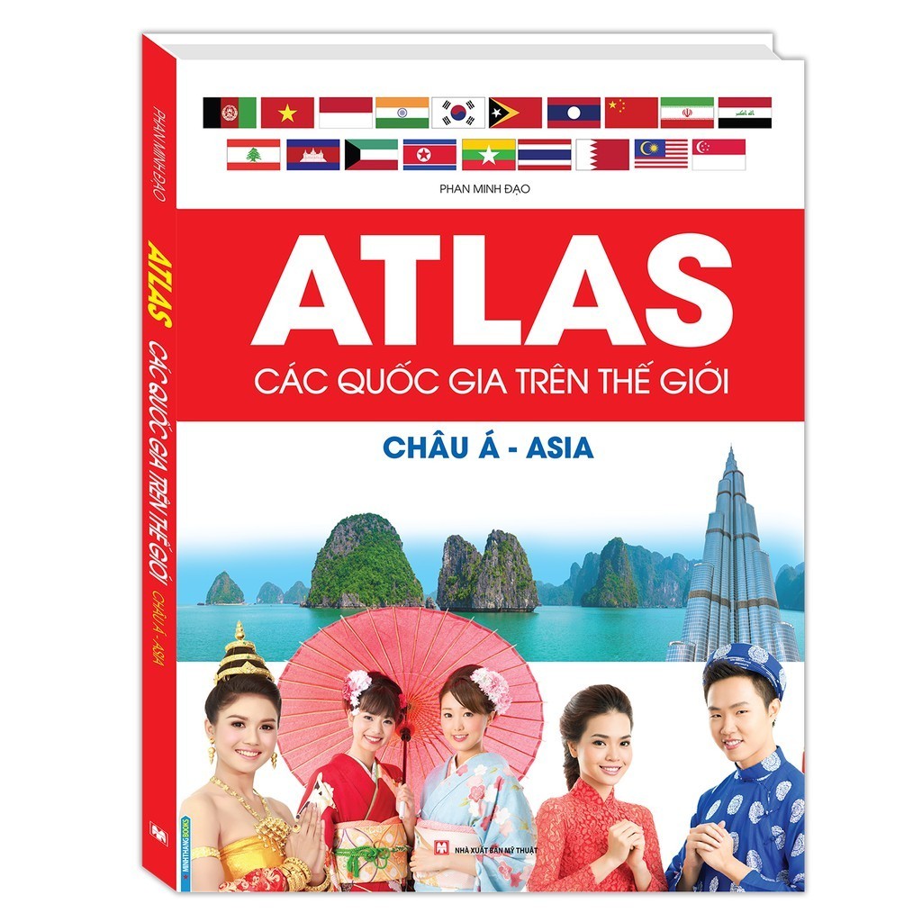 Book - Atlas of countries around the world Asia (hardcover) | Shopee ...