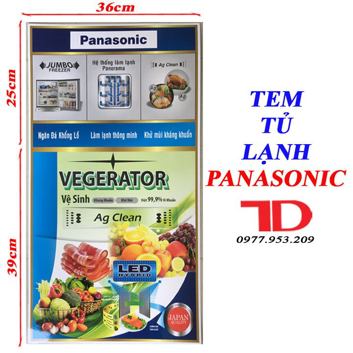 Panasonic Refrigerator Stickers, panasonic Refrigerator Decoration ...