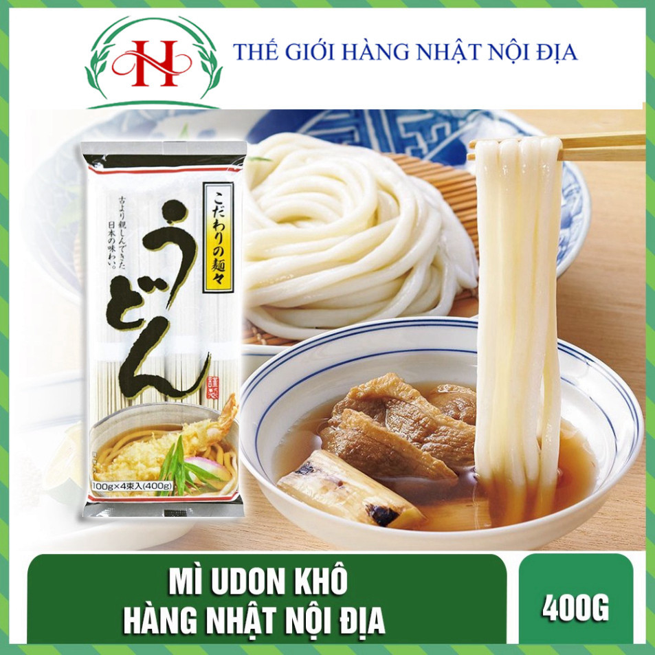 Japanese Dry Udon Noodles - Pack Of 400Grams - Domestic Japanese Goods ...