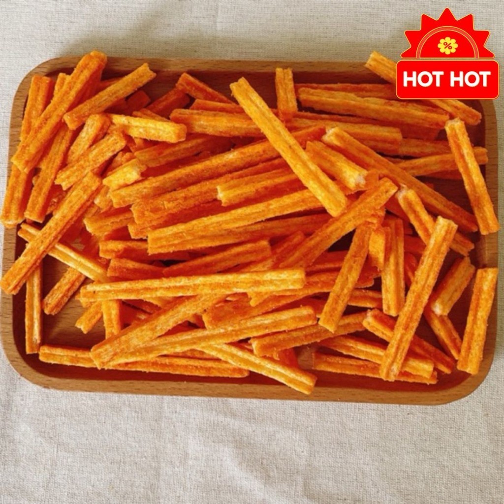 Special Kind Of Cheese Stalk Potato Snack, Crunchy, Porous, Greasy ...