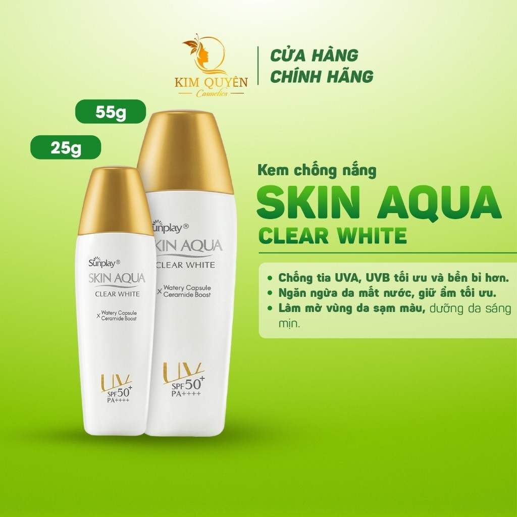 [FREE Acnes OIL-ABSORING PAPER] SKIN AQUA CLEAR WHITE SUNSCREEN ...
