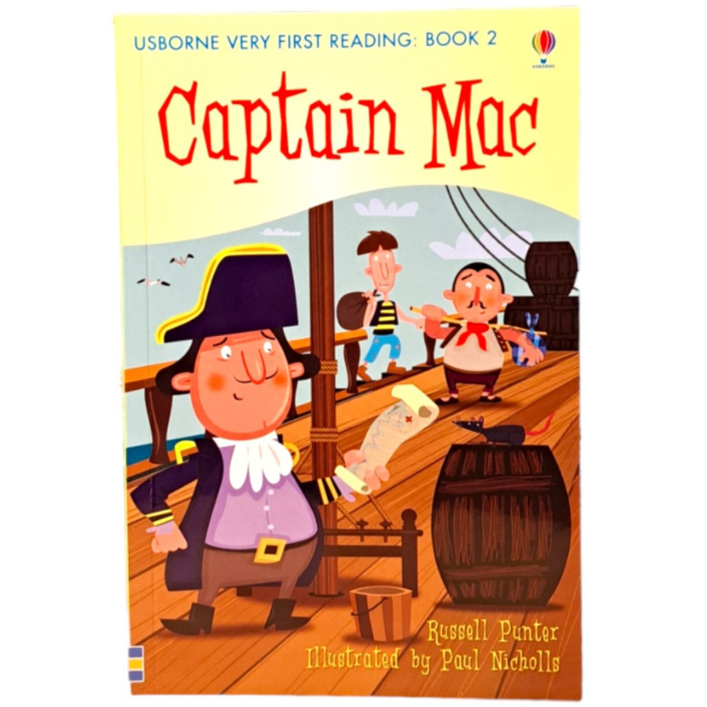 Book - Usborne Very First Reading Captain Mac | Shopee Malaysia