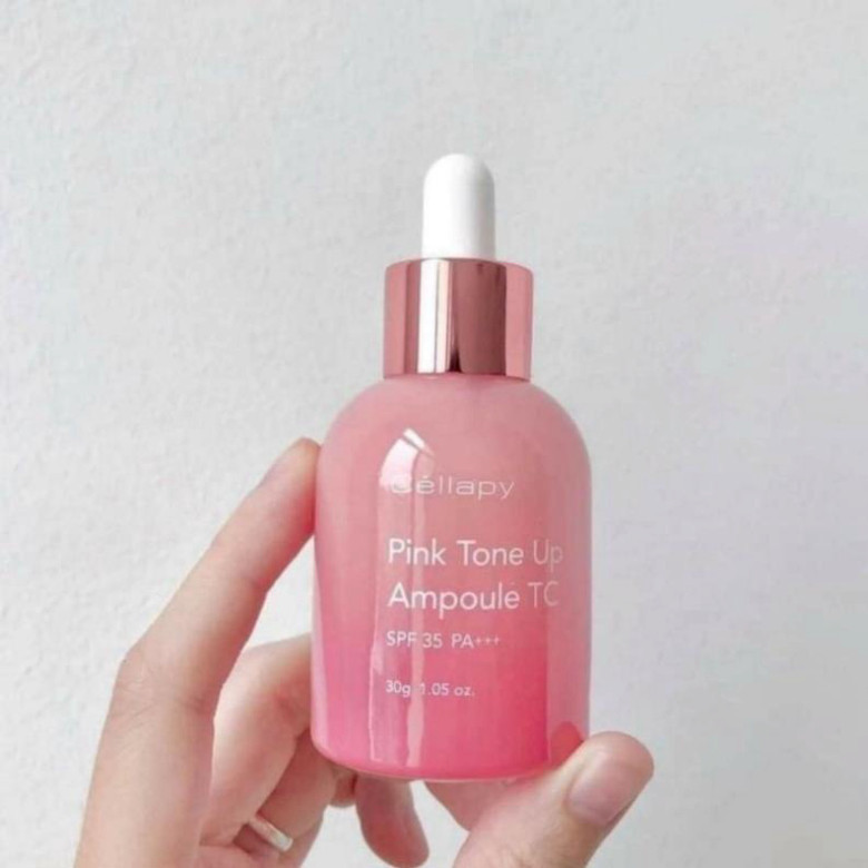 Cellapy Pink Tone Up Ampoule SPF50+ Sunscreen Essence New Model 2023 ...