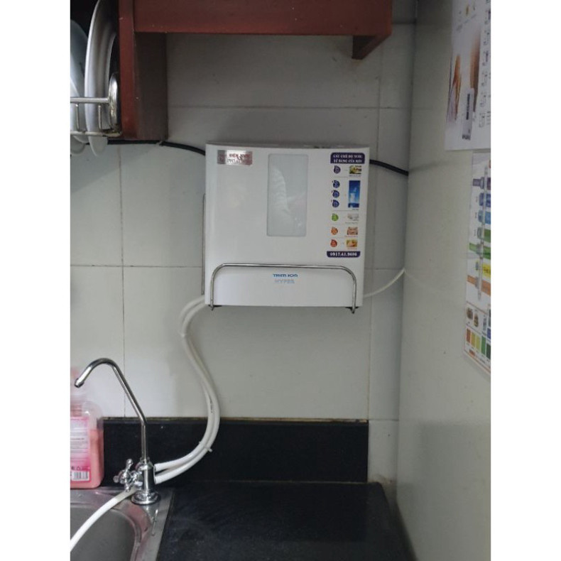Stainless steel rack used to hang Trim ION Neo, Trim ION Hyper water ...