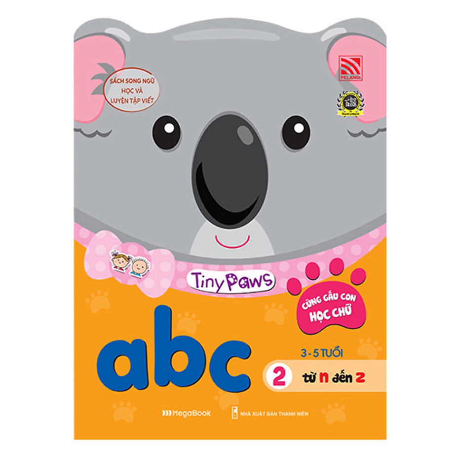 Tiny paws Book - with bear learns ABC alphabet - from n to z - MGB ...