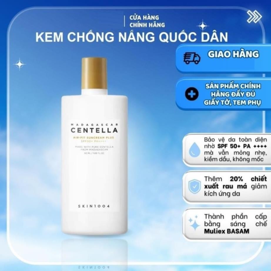 Skin1004 Centella Sunscreen lifts anti-greasy oily alkaline tone 50ml ...