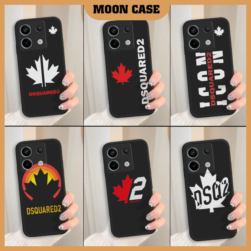 Xiaomi Redmi Note 13 Pro 4G 5G Pro+ Plus ProPlus Case With Pictures Of Dsquared 2 Icon logo ...