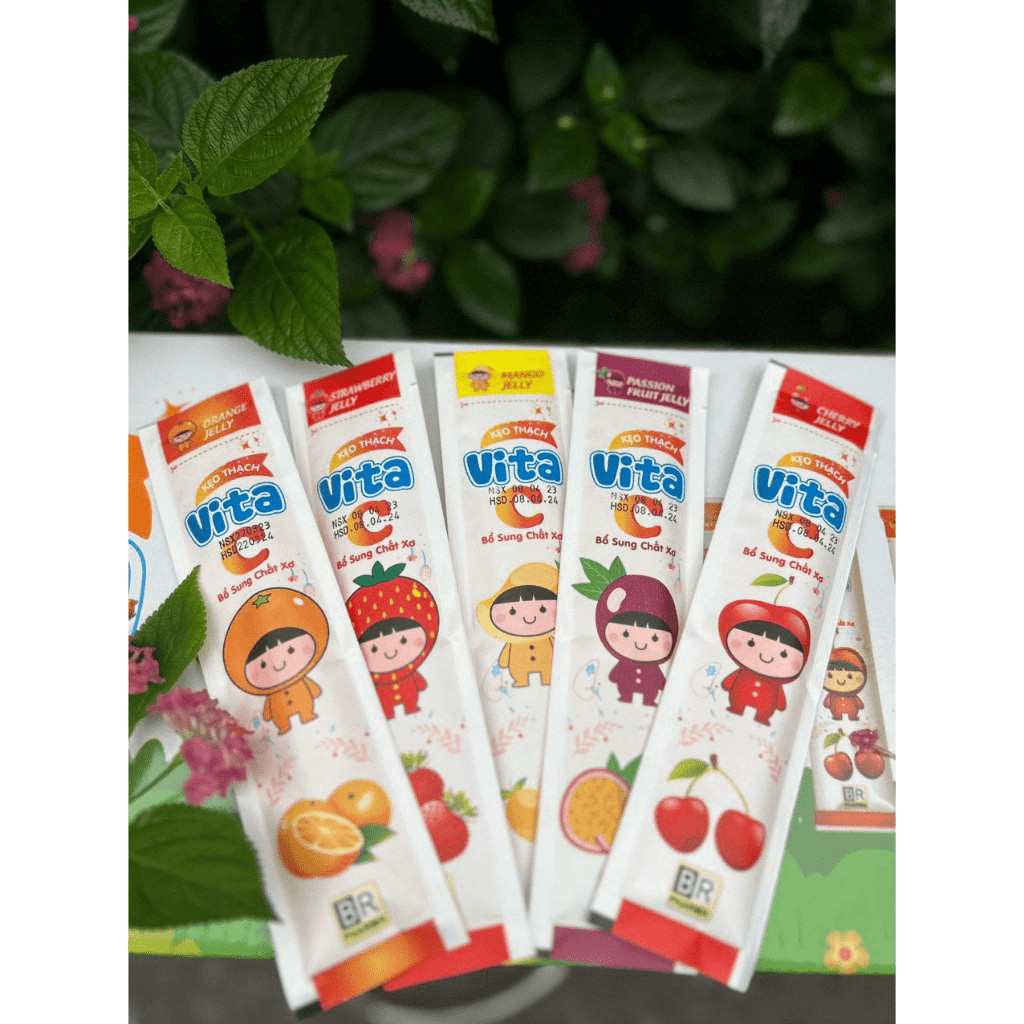 Vita C jelly candy adds fiber to reduce constipation, diarrhea ...