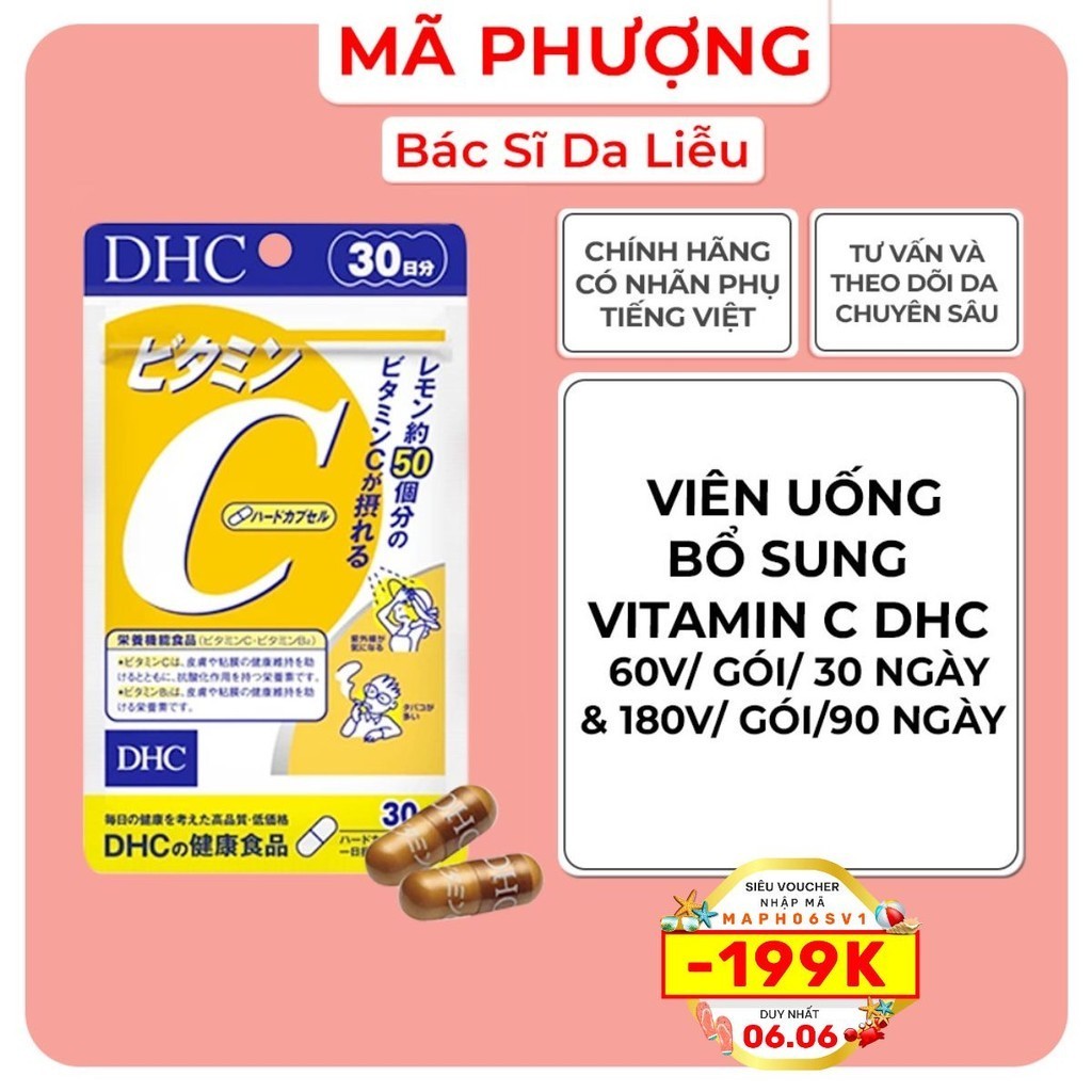 Dhc Vitamin C Pills - Vitamin C Hard Capsule Supplement Helps Brighten ...
