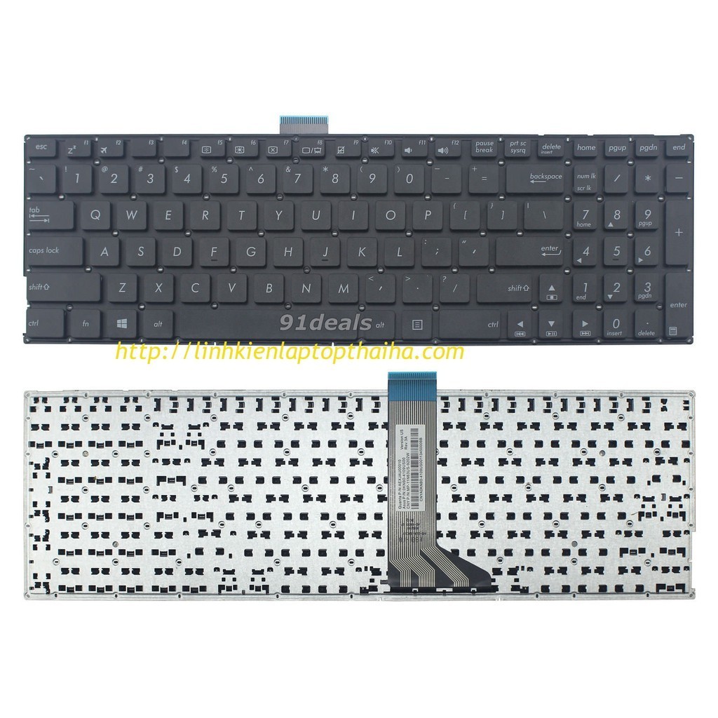Asus laptop Keyboard K501 K501L K501LB k501lx FL5500 FL5500L Keyboard ...