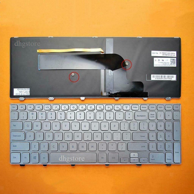 Dell Inspiron 15-7000 7537 laptop keyboard WITH LIGHT | Shopee Malaysia