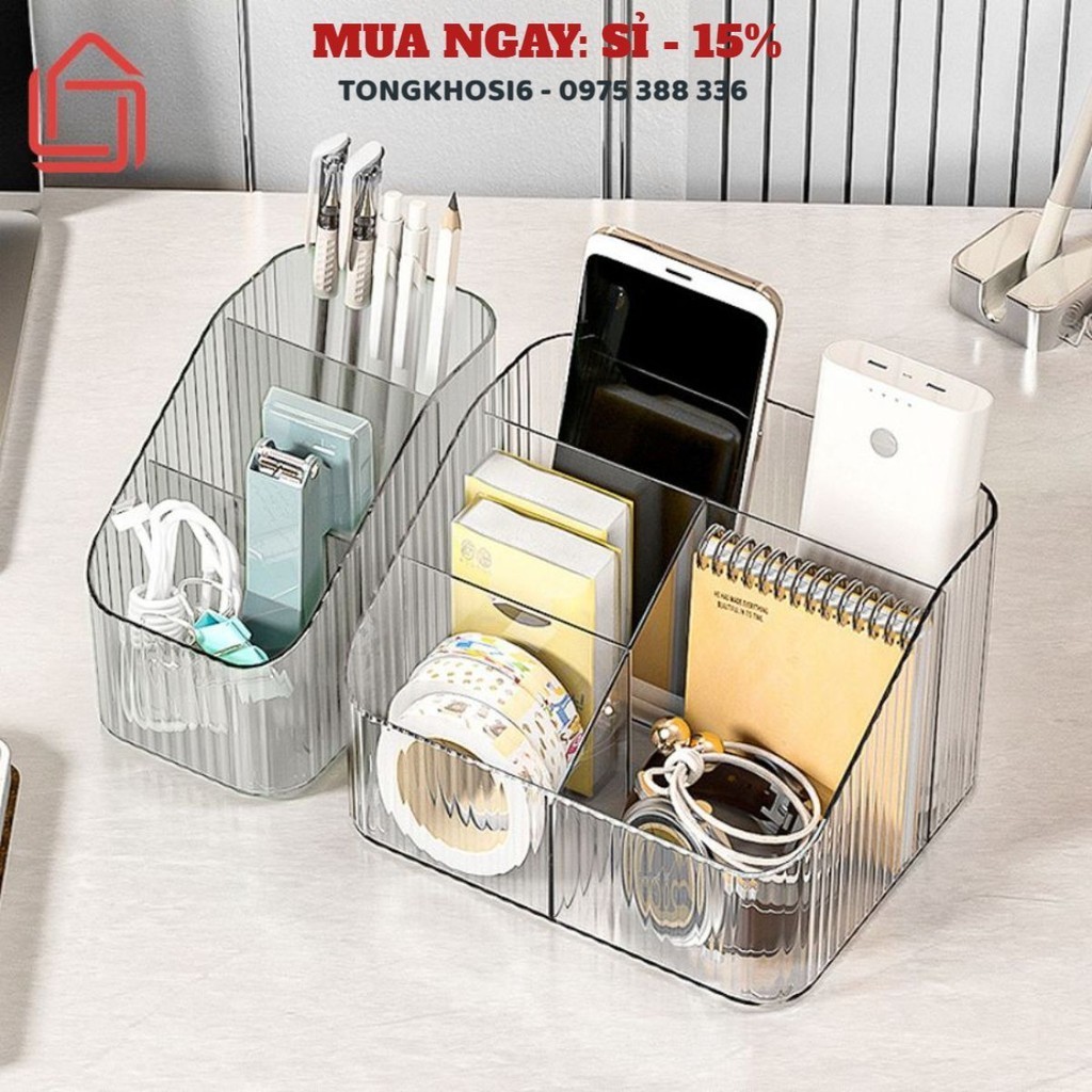 Multi-purpose Transparent Desktop Cosmetic Box, Transparent Acrylic ...