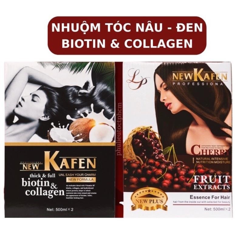 New KAFEN black dye SILVER COATING HAIR DYE - KAFEN BLACK DYE BROWN DYE ...