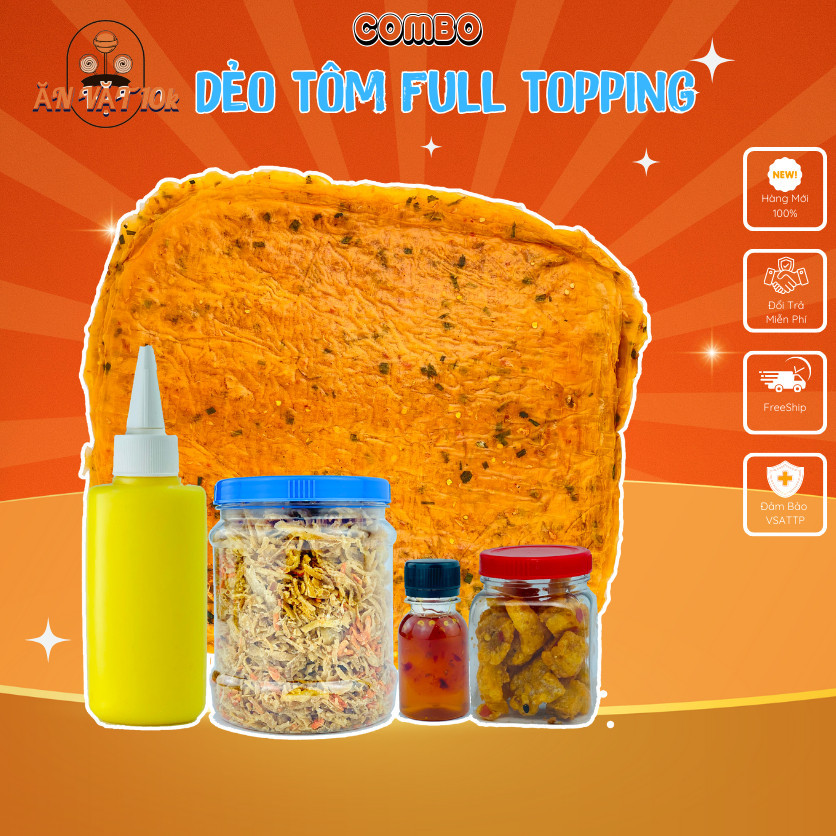 Full Topping Shrimp Steamed Rice Paper Combo - Hanoi Rice Paper Factory ...