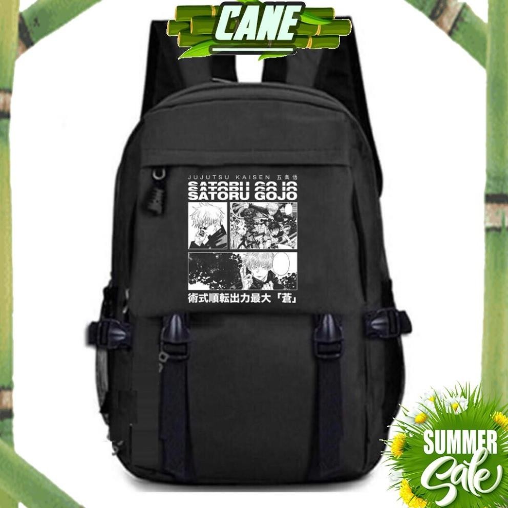 Jujutsu Kaisen school backpack - Anime backpack with Gojo Satoru print ...