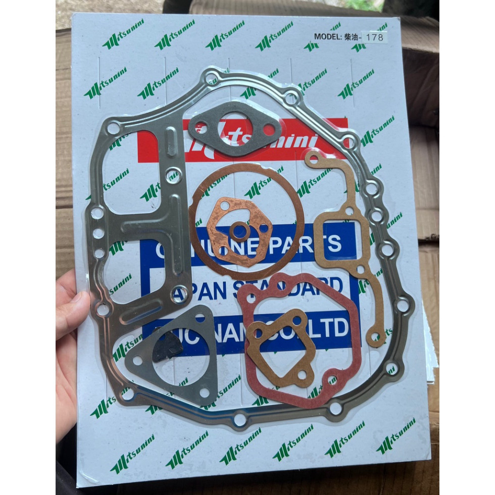 178f ComBo Plow Gasket Set 178F diesel engine, tractor gasket, complete ...