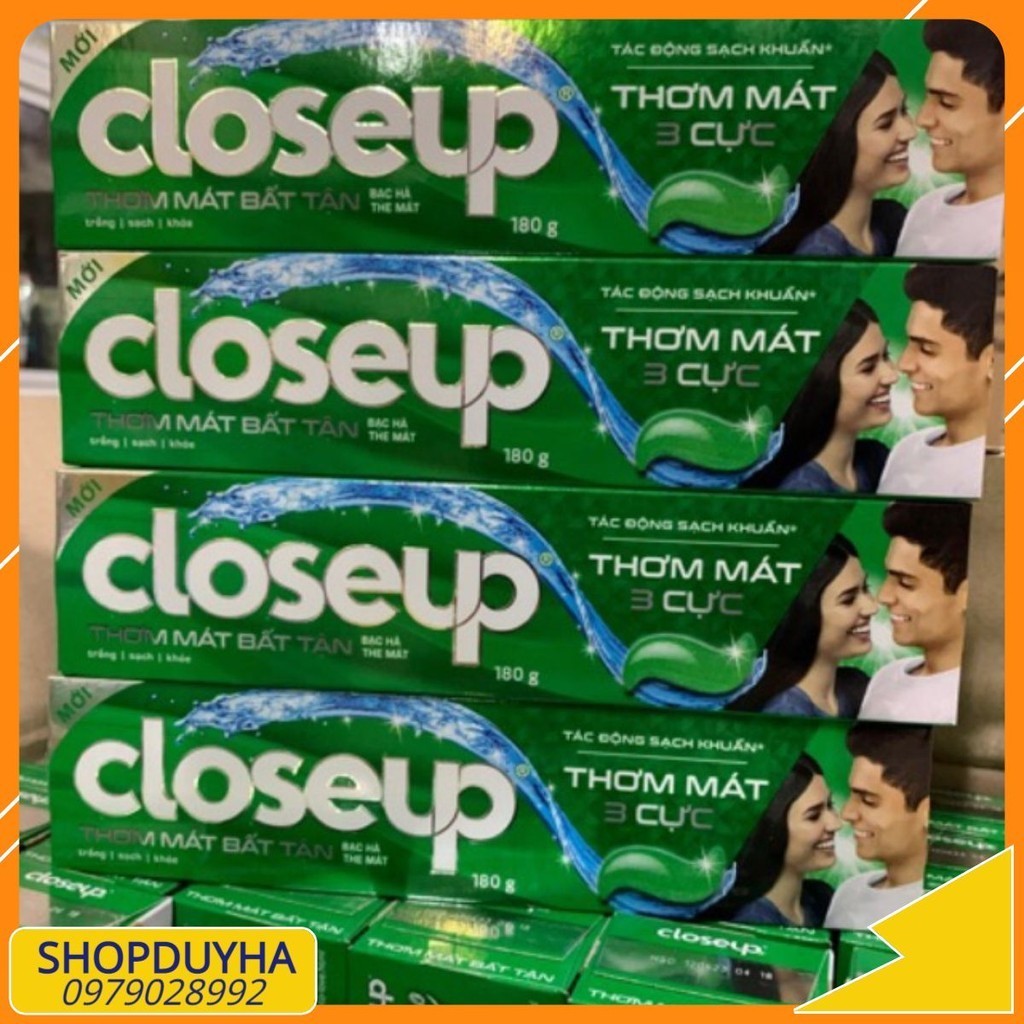 Closeup Mint Toothpaste 180G For Fresh Breath | Shopee Malaysia