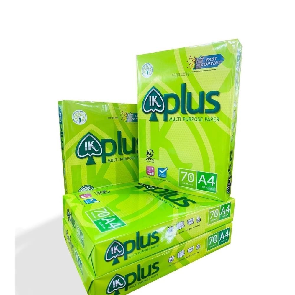 Printing Paper A4PLUS A4 DL 70 Gsm, 500 sheets/book, natural bright ...